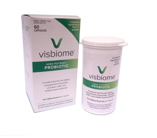 Live Bacteria Probiotics Visbiome. Free Shipping.